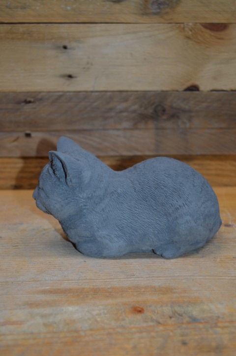 Slapend katje │ Betonnen tuinbeeld │ Tuindecoratie │ Loodsvol.com ...