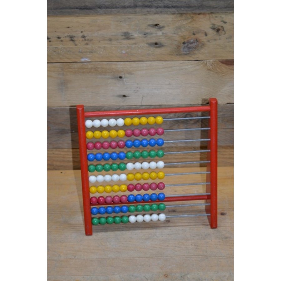 Houten telraam │ Vintage abacus │ Educatief │ Speelgoed │ Loodsvol.com ...