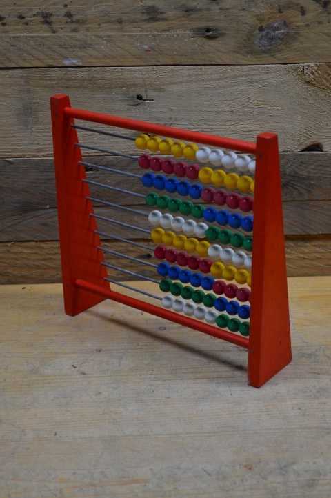 Houten telraam │ Vintage abacus │ Educatief │ Speelgoed │ Loodsvol.com ...