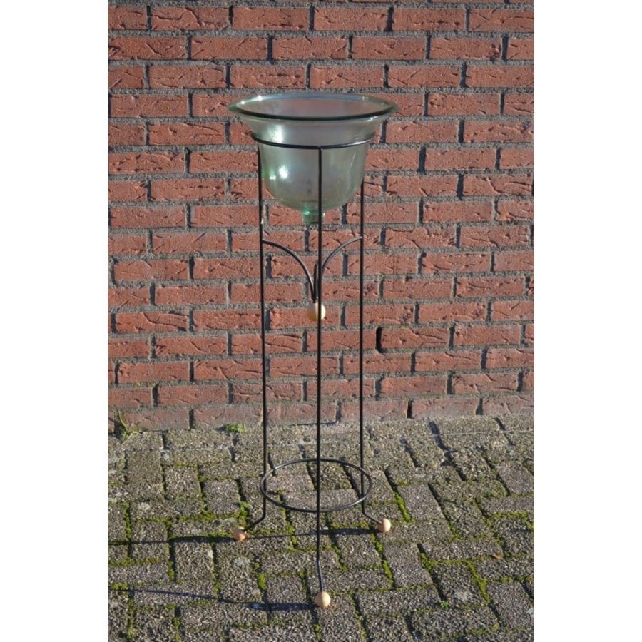 Driepoot metaal met puntglas │ Decoratie │ Kringloop │ Loodsvol.com ...