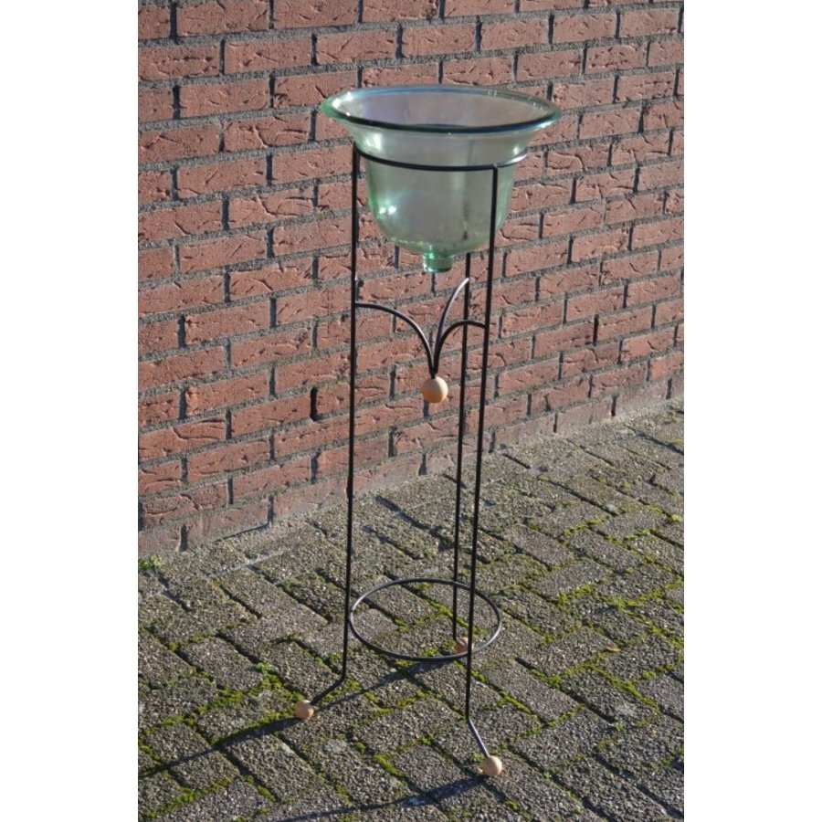 Driepoot metaal met puntglas │ Decoratie │ Kringloop │ Loodsvol.com ...