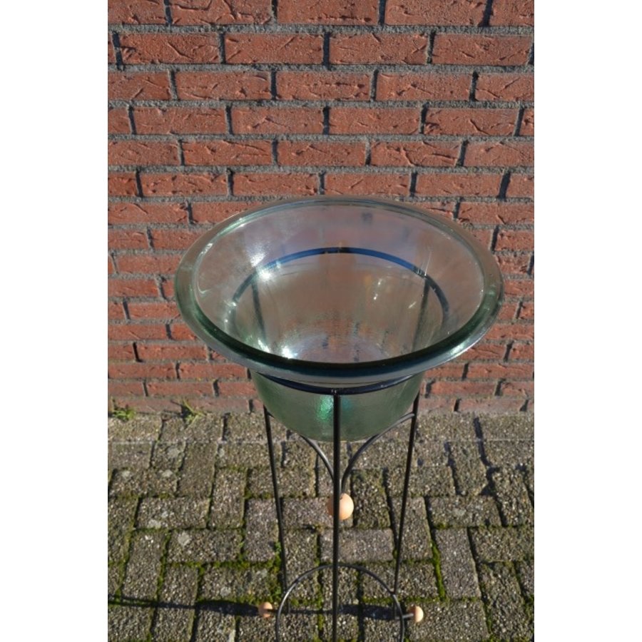 Driepoot metaal met puntglas │ Decoratie │ Kringloop │ Loodsvol.com ...