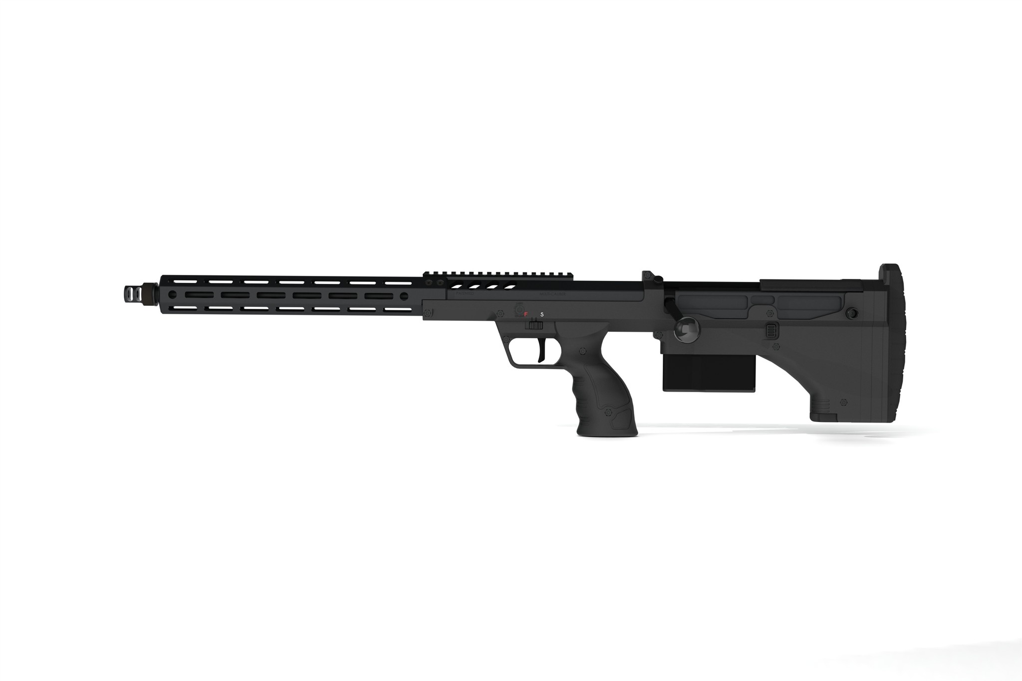 Silverback Desert Tech SRS A2/M2 22'' Barrel - Black, LH - Skirmshop ...