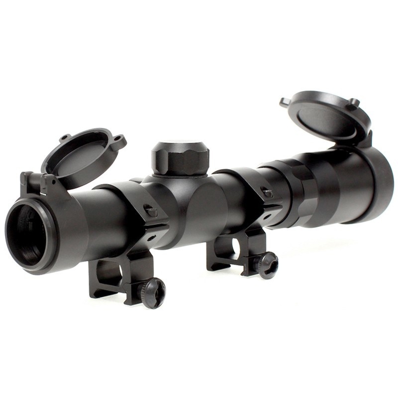 Aim-o 1-4x24 Tactical Scope Black - Skirmshop Ireland LTD