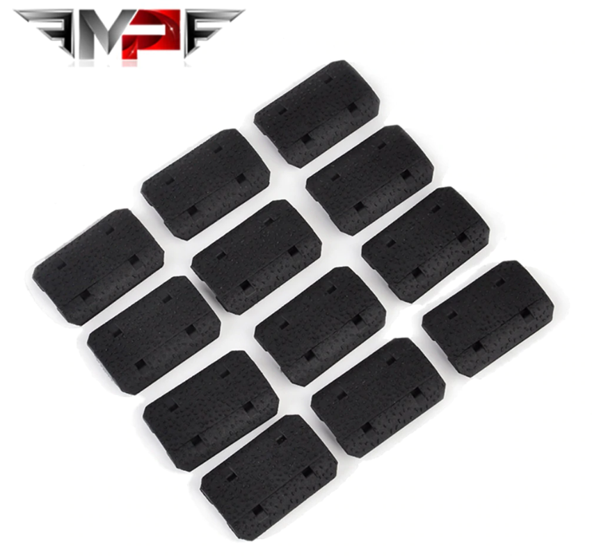 Mp Type 2 M-LOK Rail Covers Black (12 pieces) - Skirmshop Ireland LTD