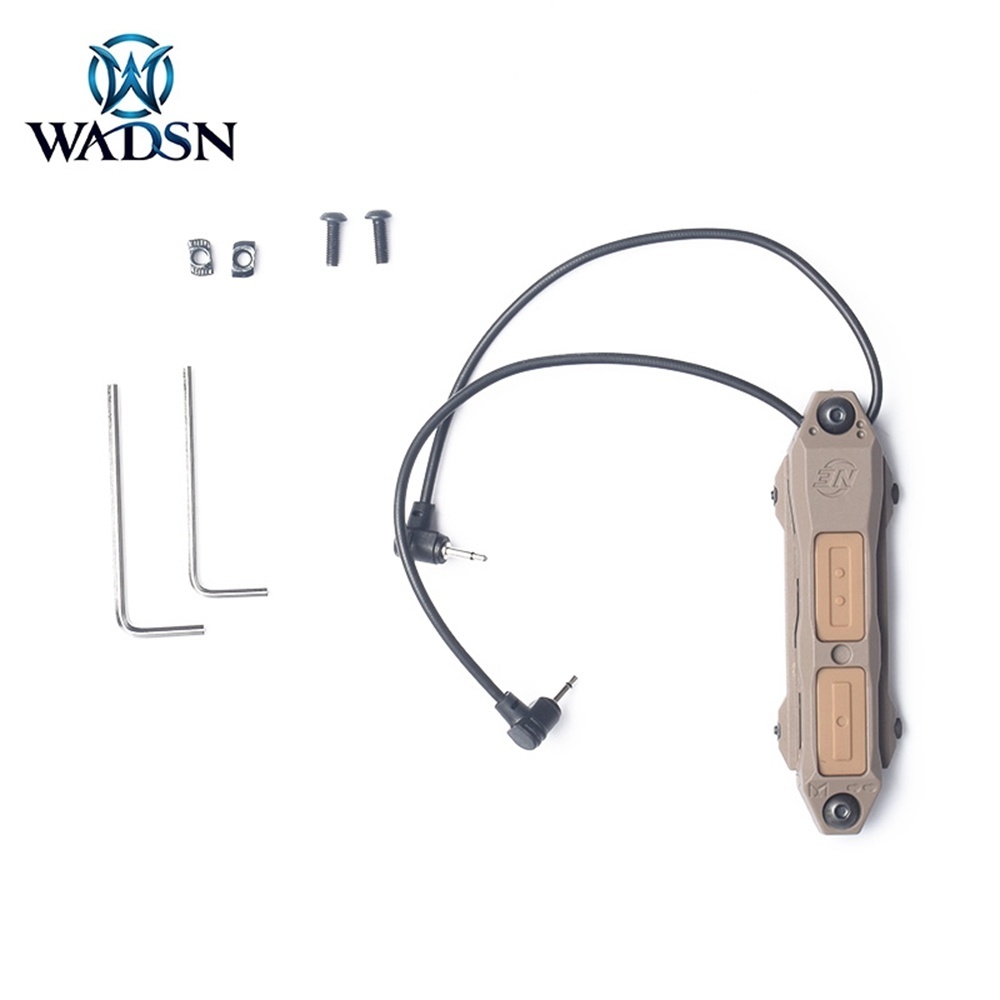 Wadsn Tactical Pressure Switch Double Plug Dark Earth - Skirmshop ...