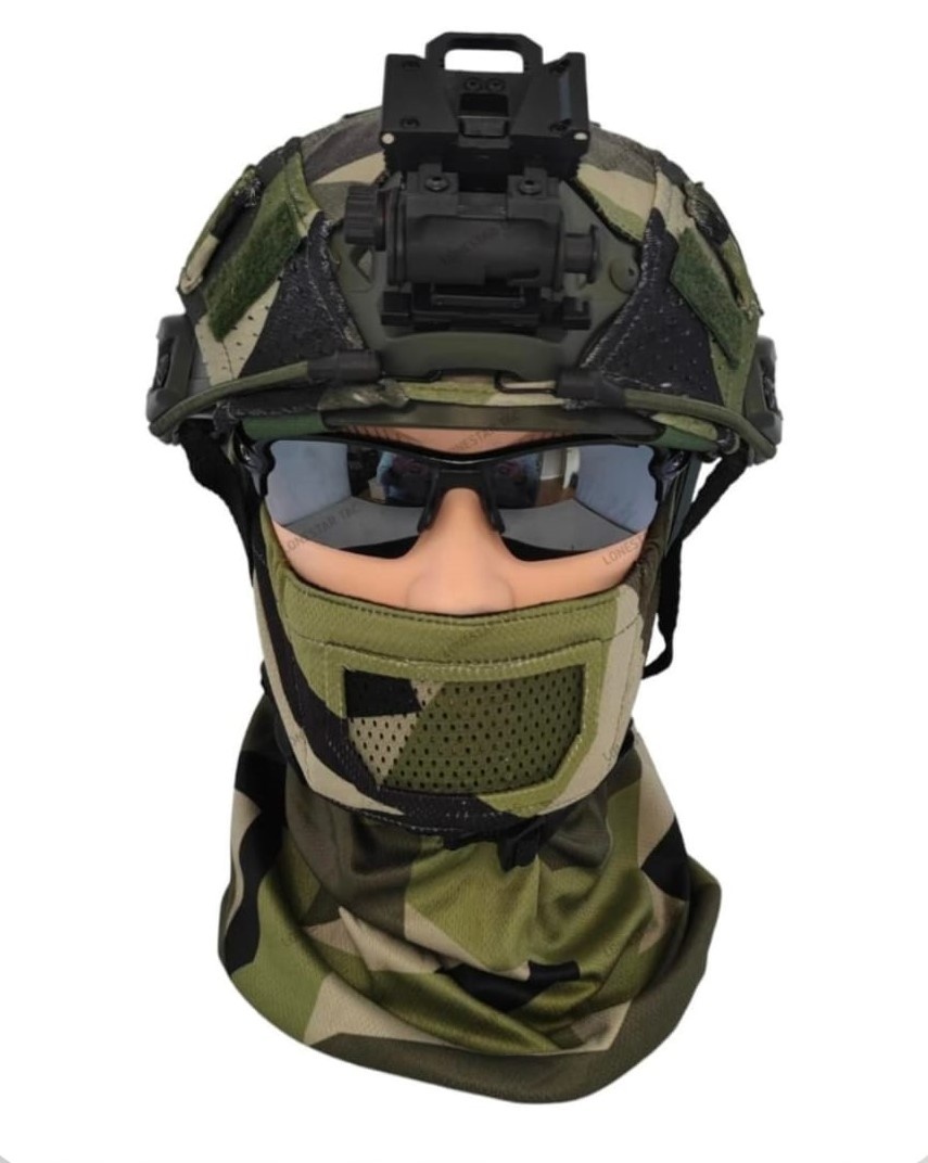 Lonestar tactical Spec-ops Bravo Mesh Mask - LS M90 CAMO (SWEDISH ...