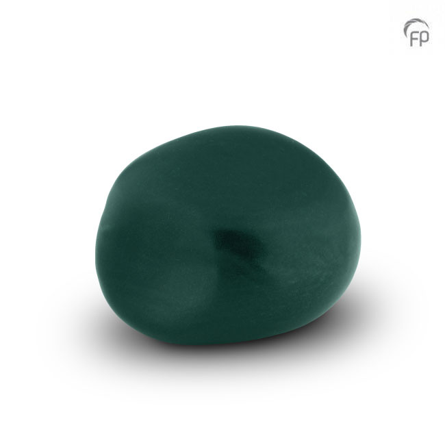 KK 044 Cuddle Stone matt forest green - Funeral Products B.V.