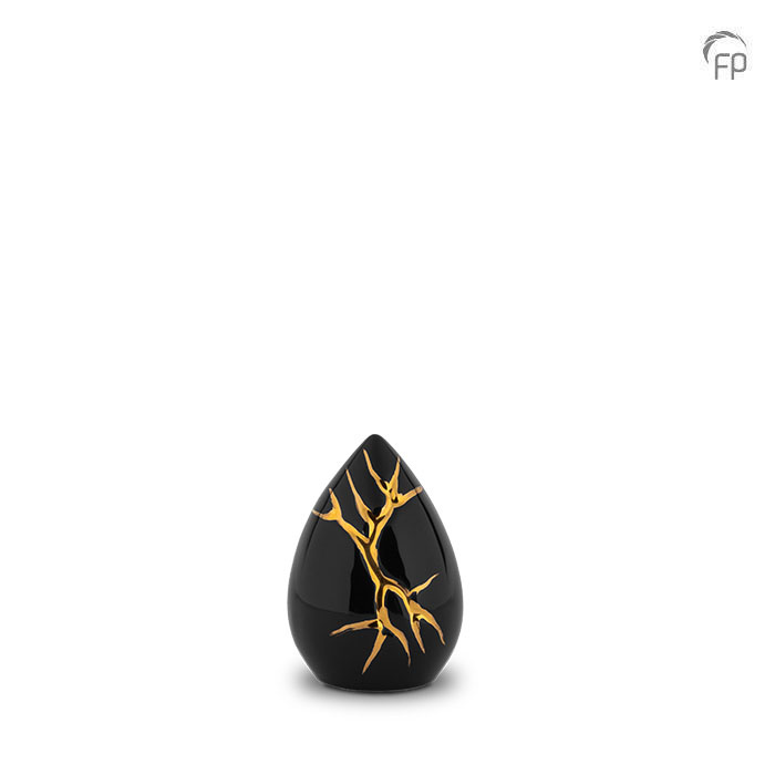 KU 198 K Keramike Mini-Urne Kintsugi - Funeral Products B.V.