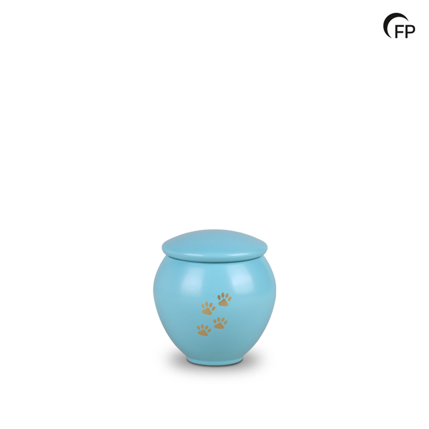 HU 907 S Metal pet urn small - Tiffany Grace - Funeral Products B.V.