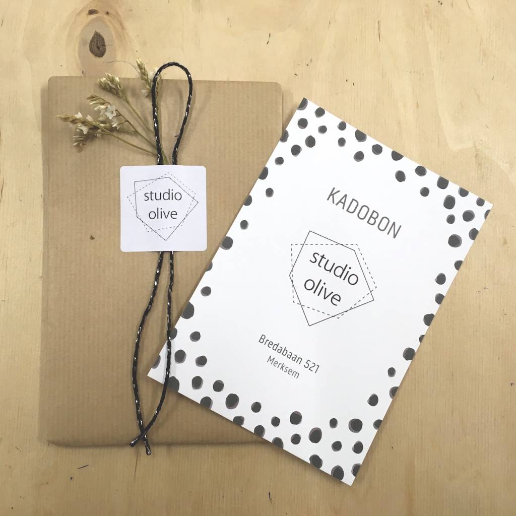 Studio Olive - Kadobon - 25 euro - Studio Olive