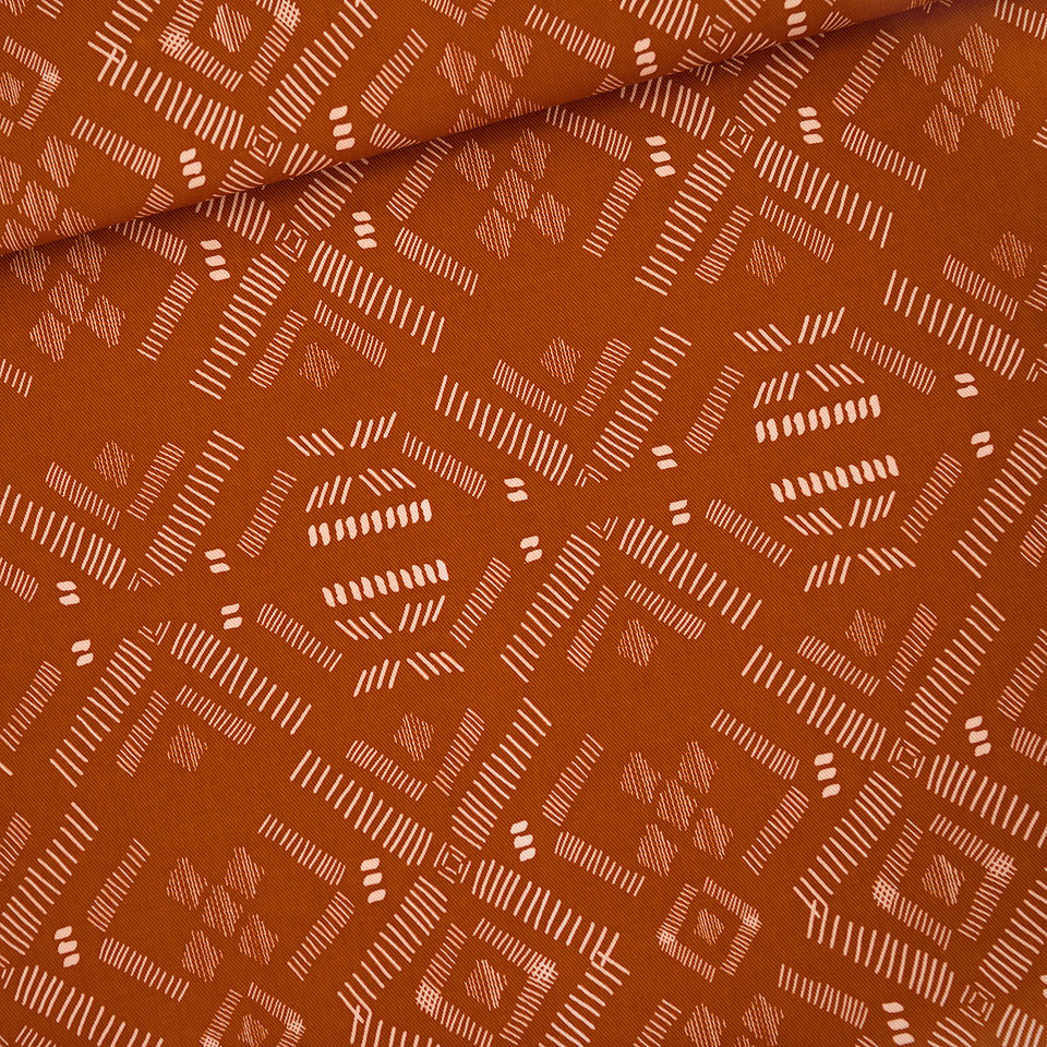 Studio olive - Canvas Gabardine - Pattern Stripes - Studio Olive