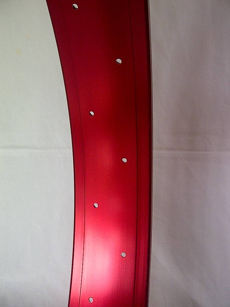 double wall rim DW80, 26", red anodized, 32h - Robs'son