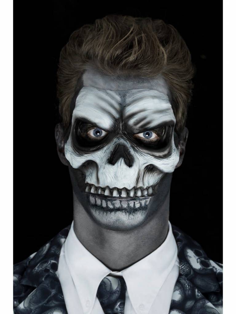 Halloween Grimeren - Foam Latex Skull Head Prosthetic - Zorg voor Party ...