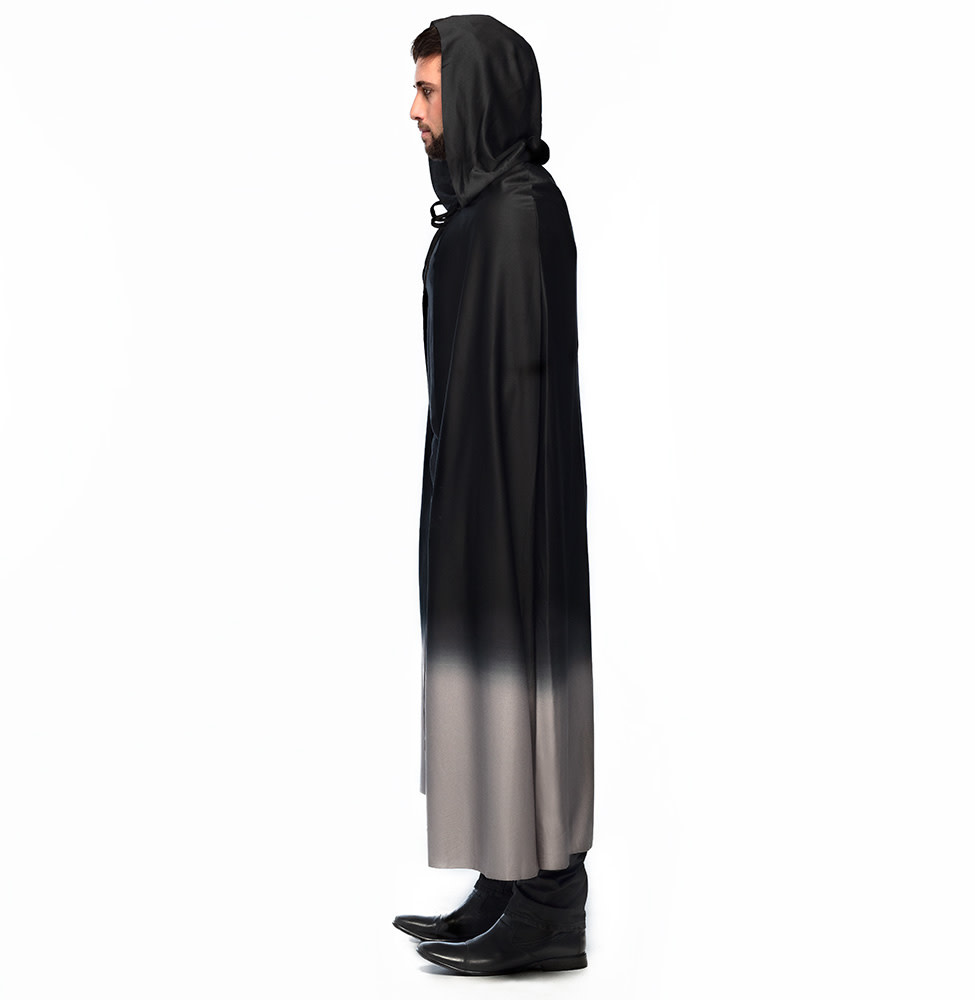 Cape Fade - black/grey - 170 cm - Zorg voor Party online feestartikelen ...