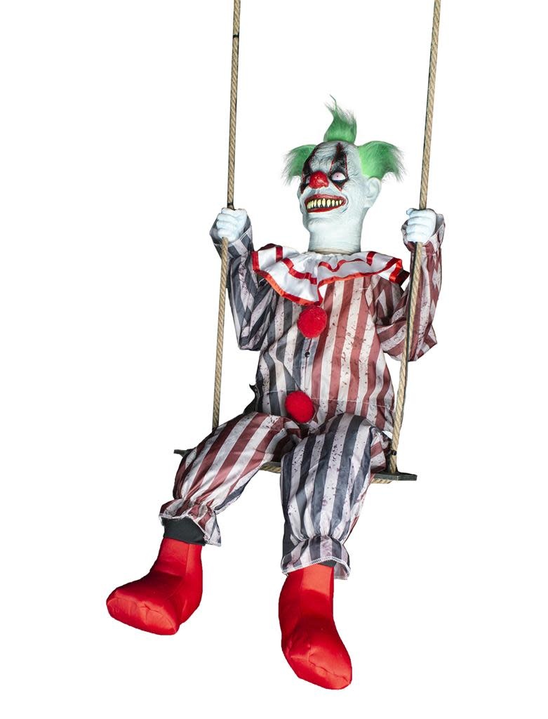Enge clown op schommel - Zorg voor Party online feestartikelen en ...