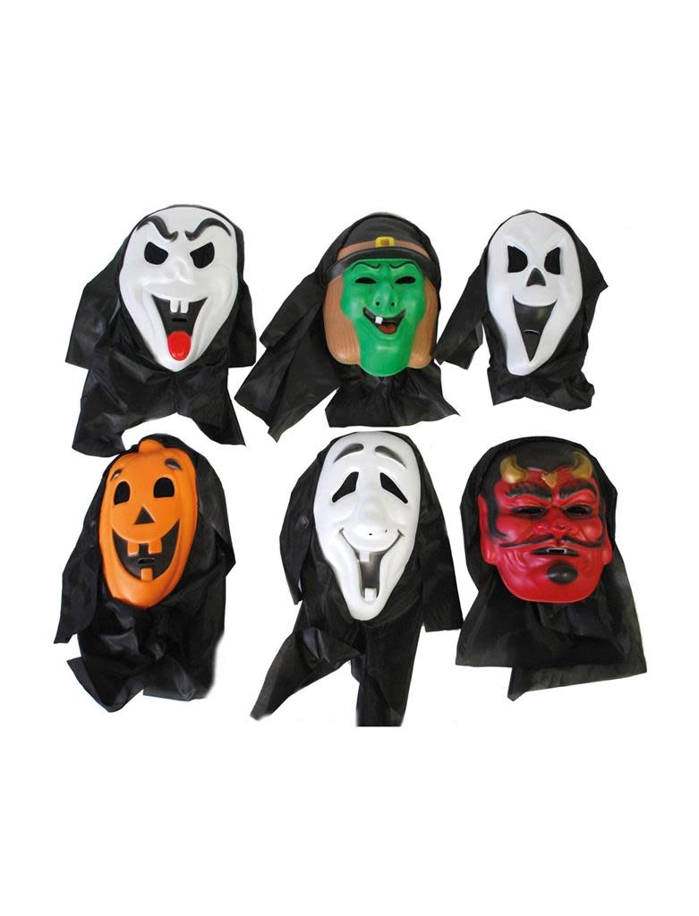 Halloween Kinder Maskers - Kinder Masker met kap - Zorg voor Party ...