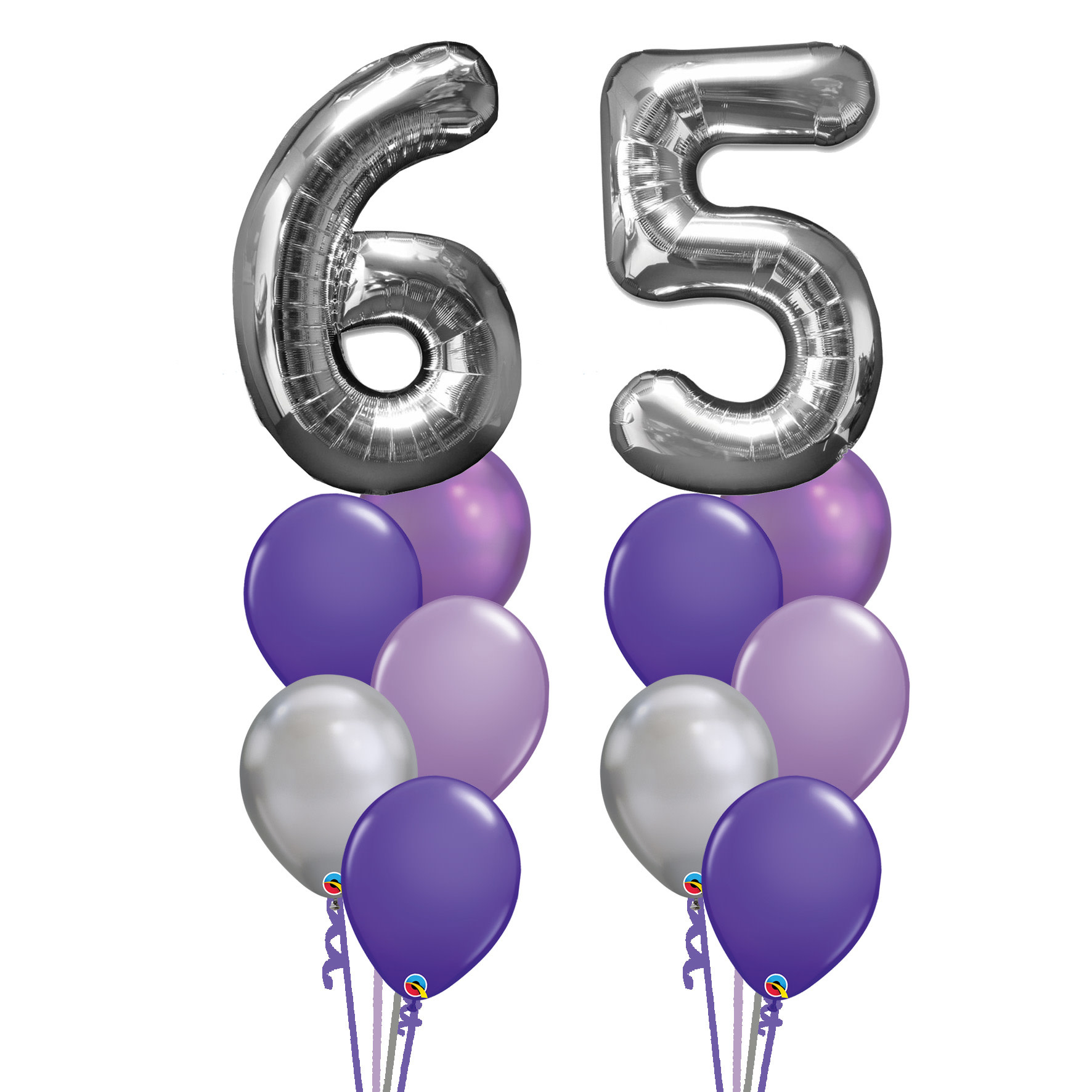 Double Numbers Zilver Set - Zorg voor Party online feestartikelen en ...