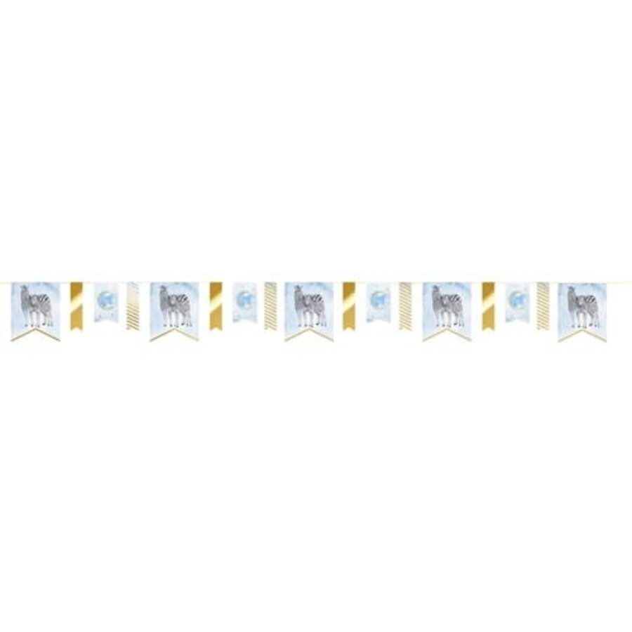Slinger Baby Safari Blue ’You are loved’ - Geboorte Slinger - Zorg voor ...