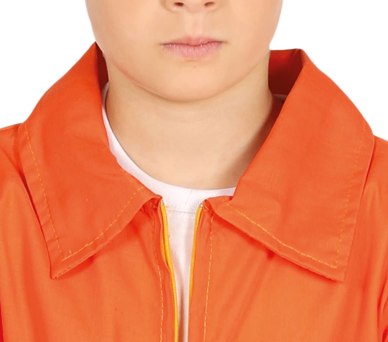 Oranje Boevenkostuum voor Kinderen met Gevangenenummer - Halloween ...