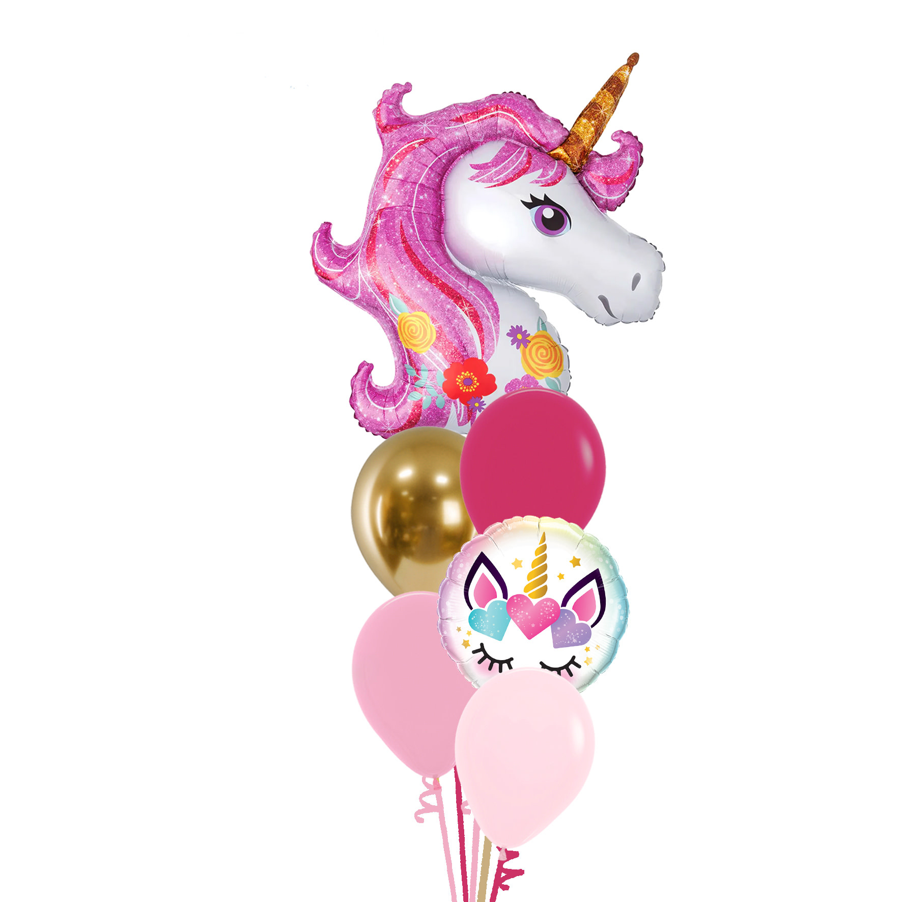 Beautiful Unicorn Balloon Set - Zorg voor Party online feestartikelen ...
