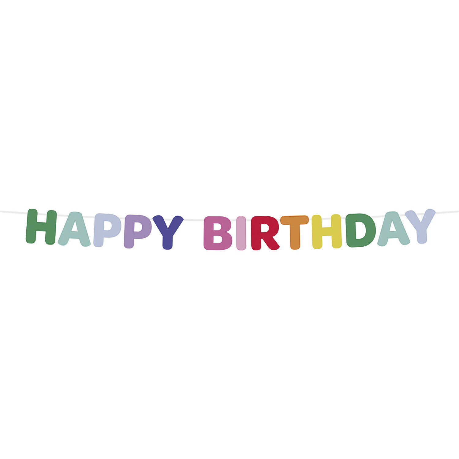Happy Birthday Letterslinger van Vilt – Stripetastic Serie - Zorg voor ...