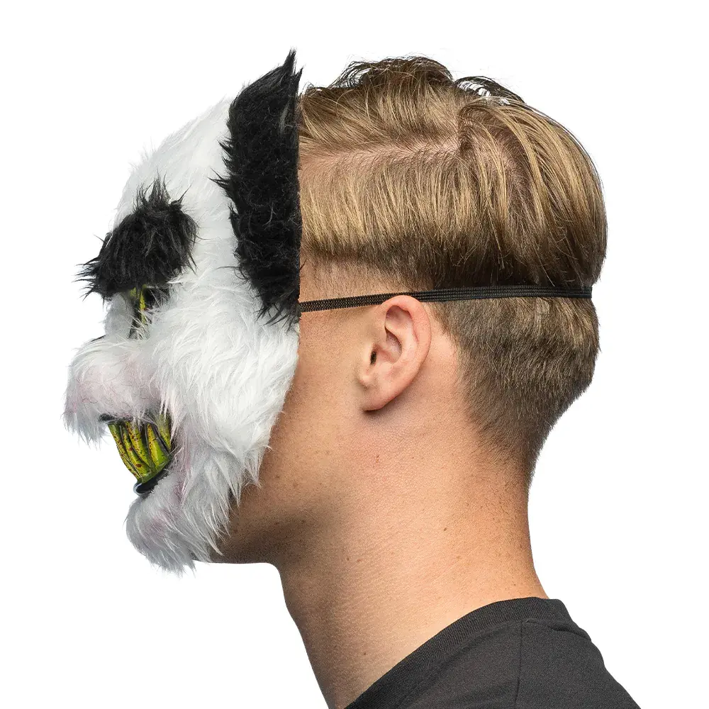 Bloody Panda Pluchen Masker – Griezelig Accessoire voor Halloween & Co ...