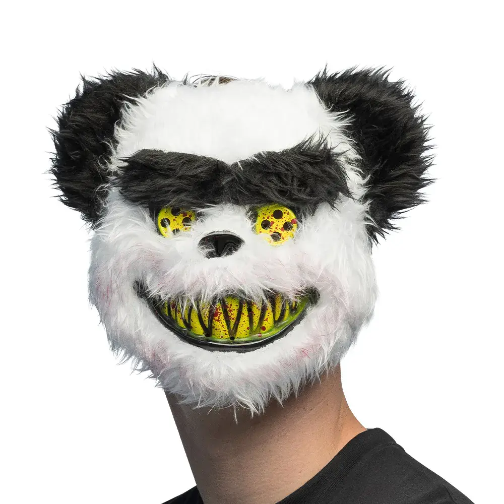 Bloody Panda Pluchen Masker – Griezelig Accessoire voor Halloween & Co ...