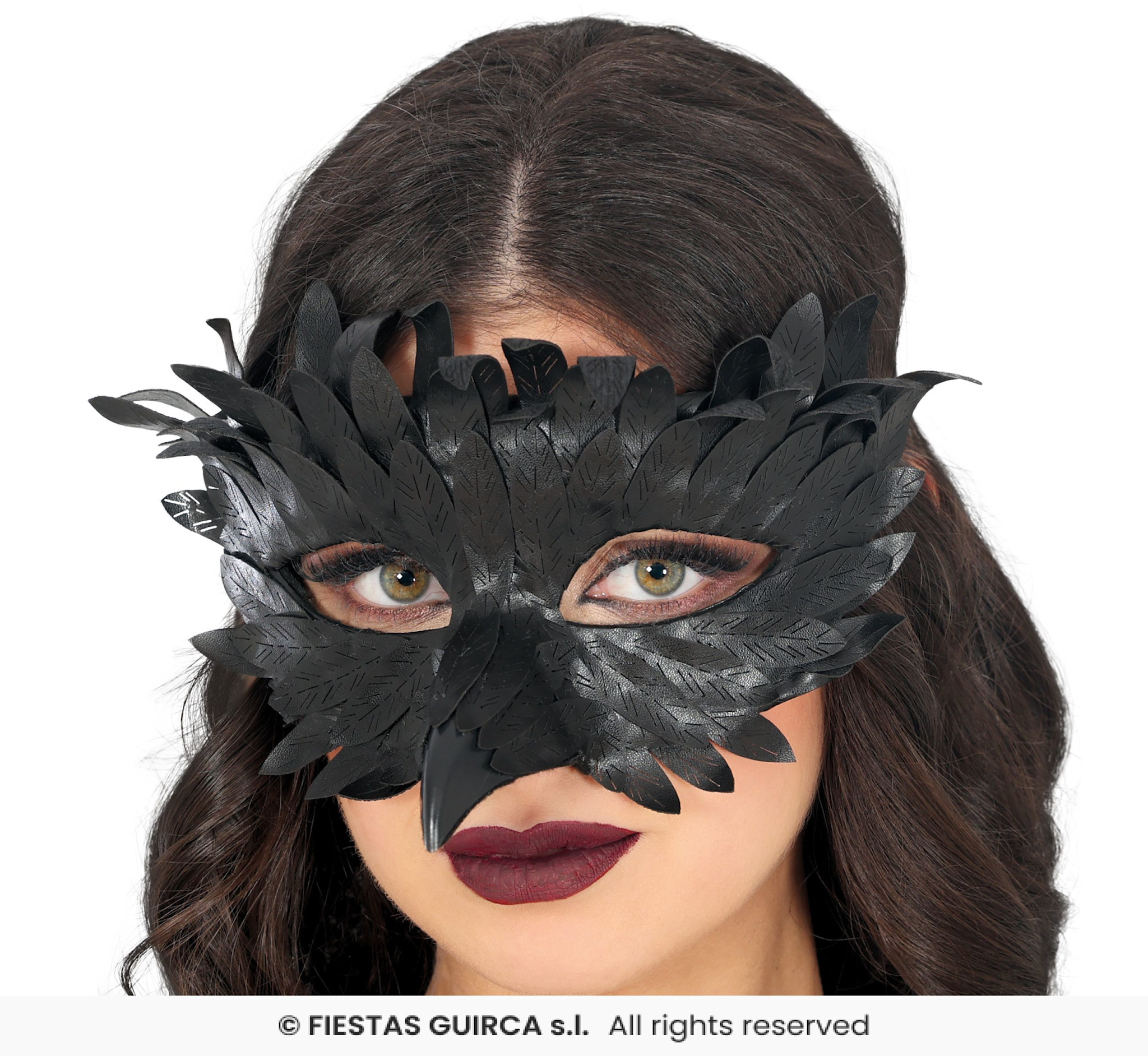Zwart Veren Masker met Snavel - Dramatisch Accessoire voor Feest - Zorg ...
