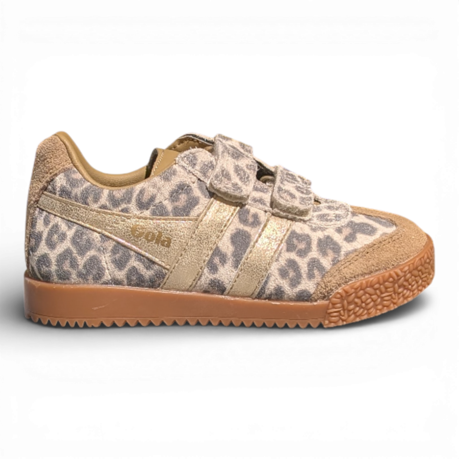 Bottine Aarschot|Gola|Harrier|Safari|Strap Trainer|Snow Leopard - Bottine