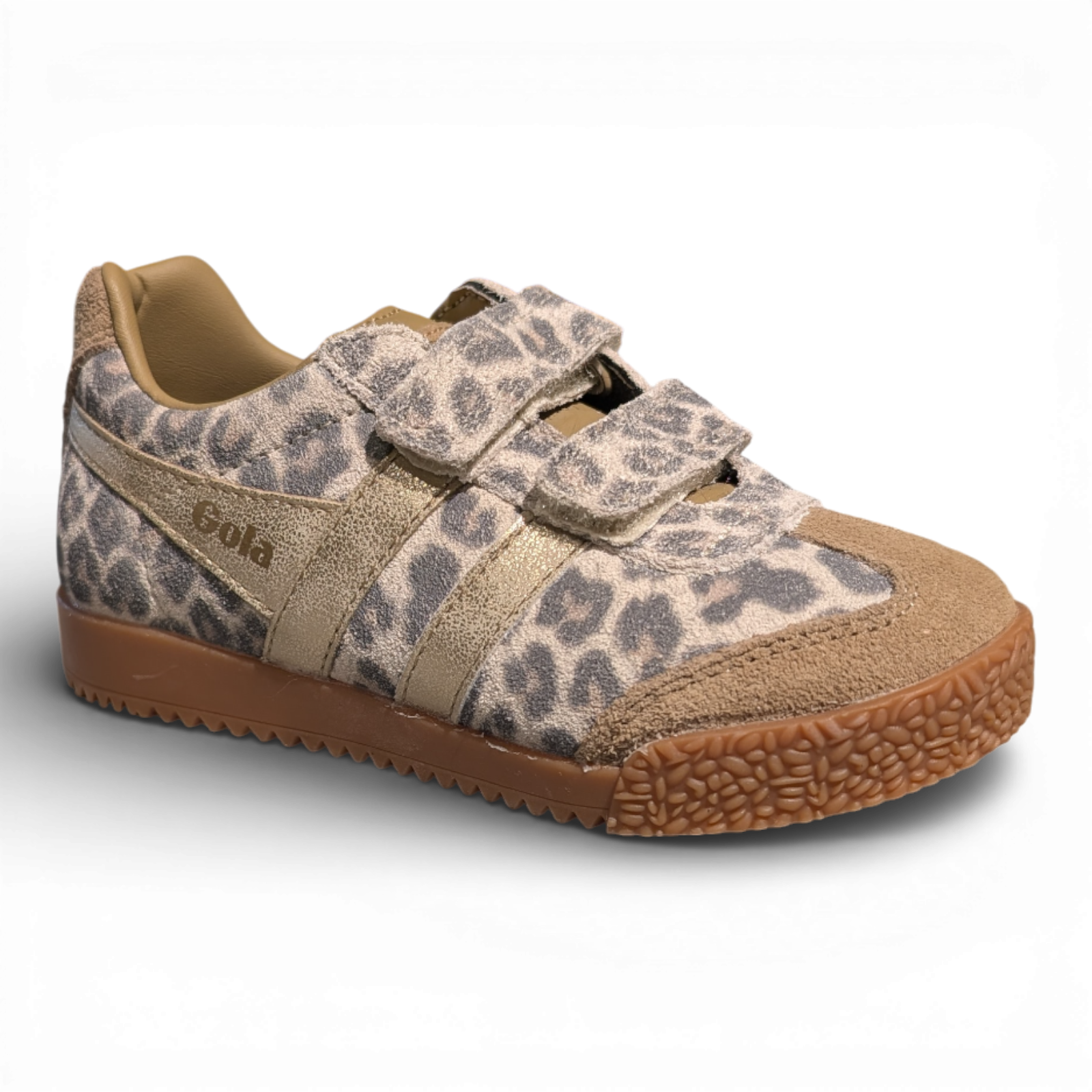 Bottine Aarschot|Gola|Harrier|Safari|Strap Trainer|Snow Leopard - Bottine