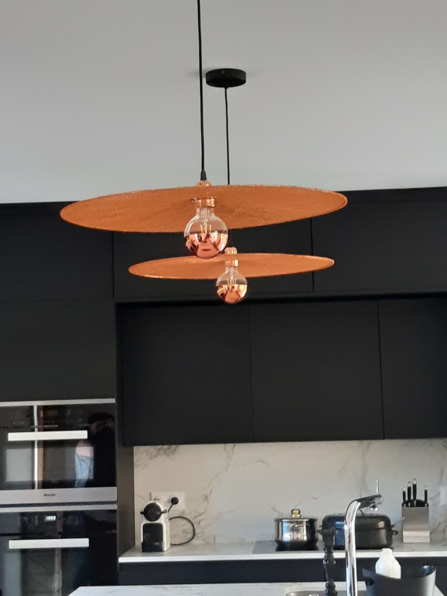 Hanglamp koper 25 tot 60 cm diameter - Feluce