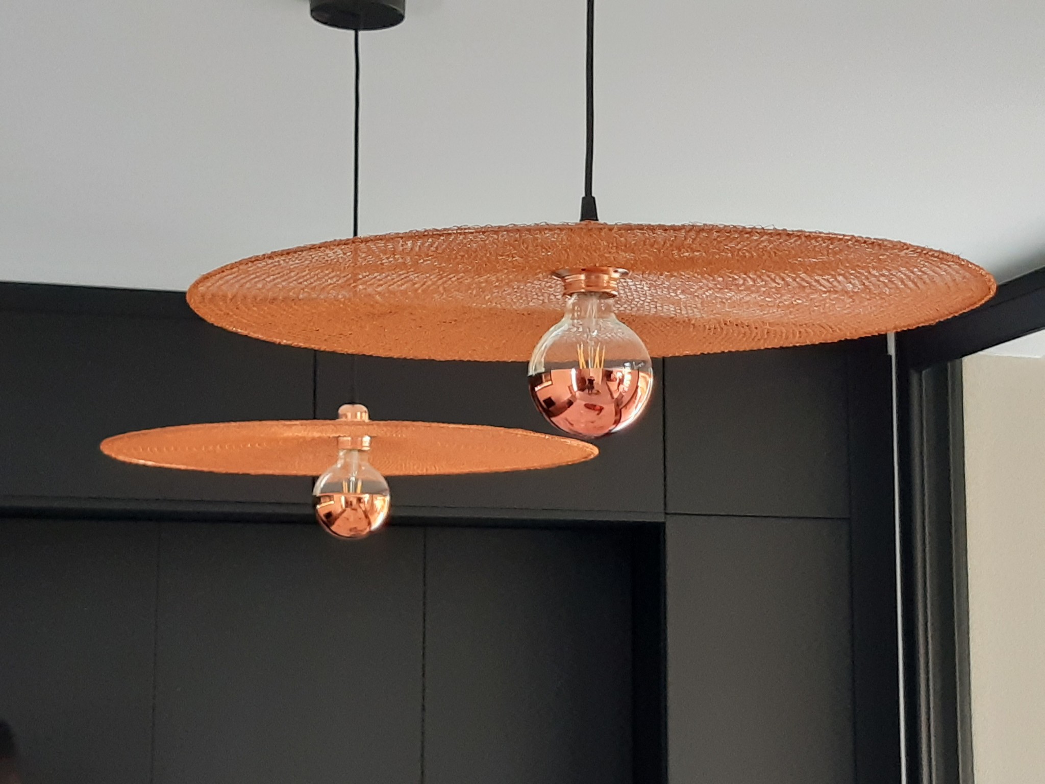 Hanglamp koper 25 tot 60 cm diameter - Feluce