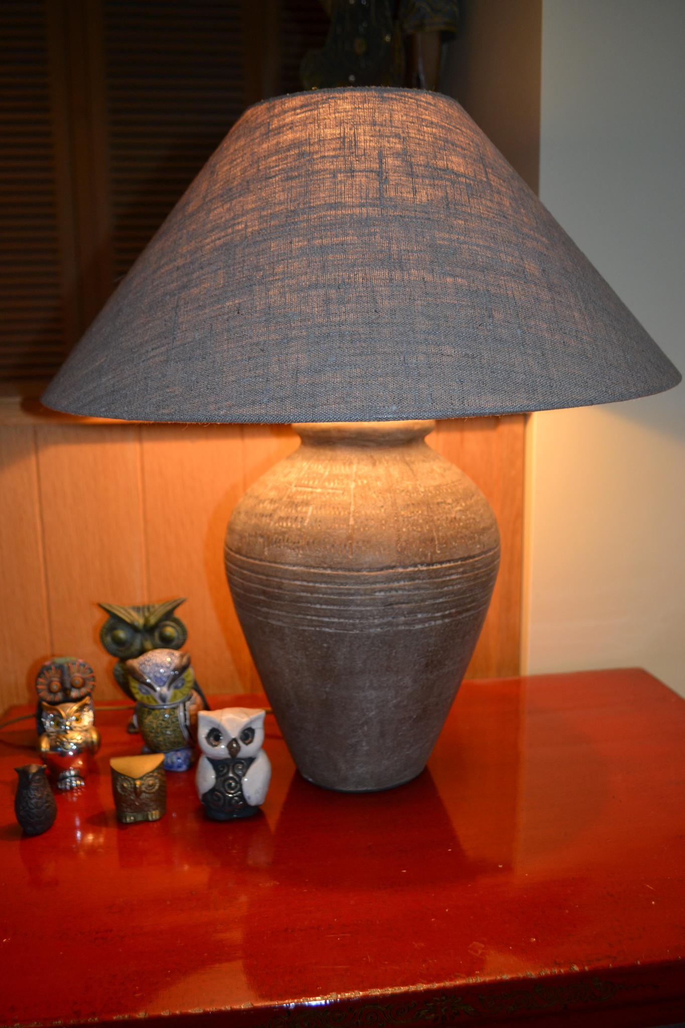 Tafellamp met keramiek voet incl. lampenkap - Feluce