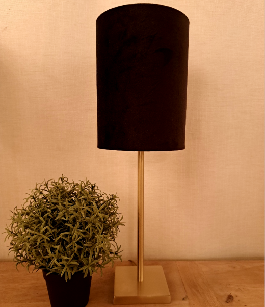 Lampe de buffet doré hauteur 30cm