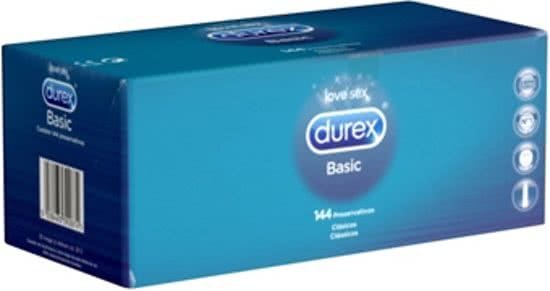 Durex Basic condooms - Durex Natural Slim Fit condooms - Condoom Anoniem
