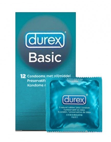 Durex Basic condooms - Durex Natural Slim Fit condooms - Condoom Anoniem