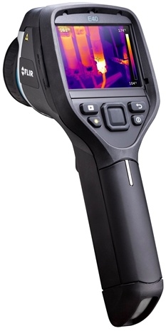 FLIR E40 warmtebeeldcamera voor preventief onderhoud (160 x 120 pixels ...