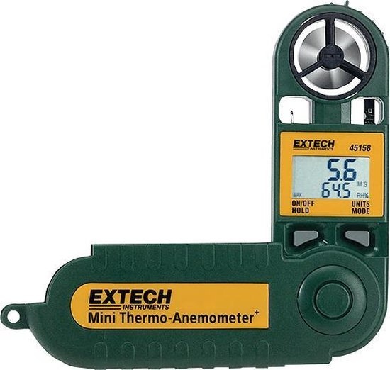 Extech 45158 Mini Thermo-Anemometer | Warmtebeeldcamera.nl ...