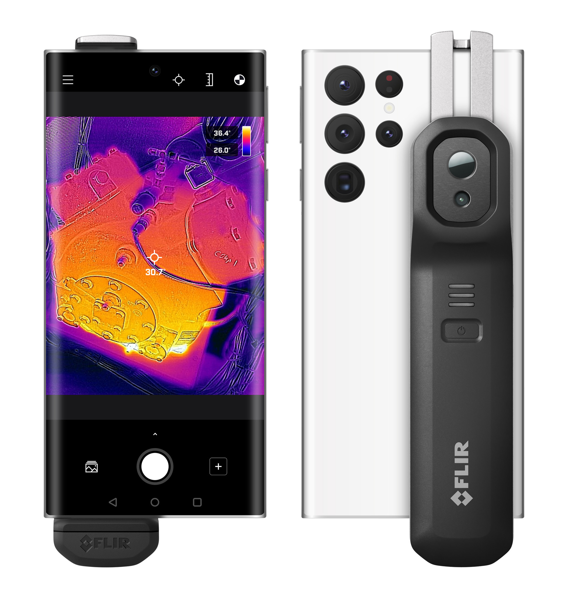 FLIR One Edge PRO | Warmtebeeldcamera voor iOS®- en Android™-smartphon ...