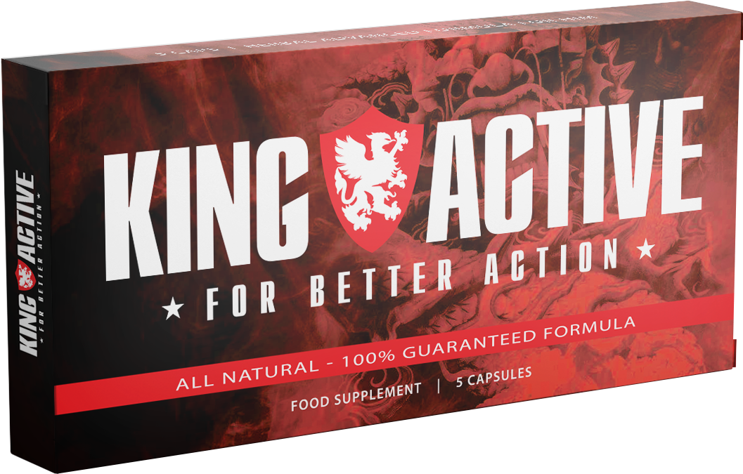 King Active - 5 caps - Natural Erection Pills - Dokterlifestyle.com