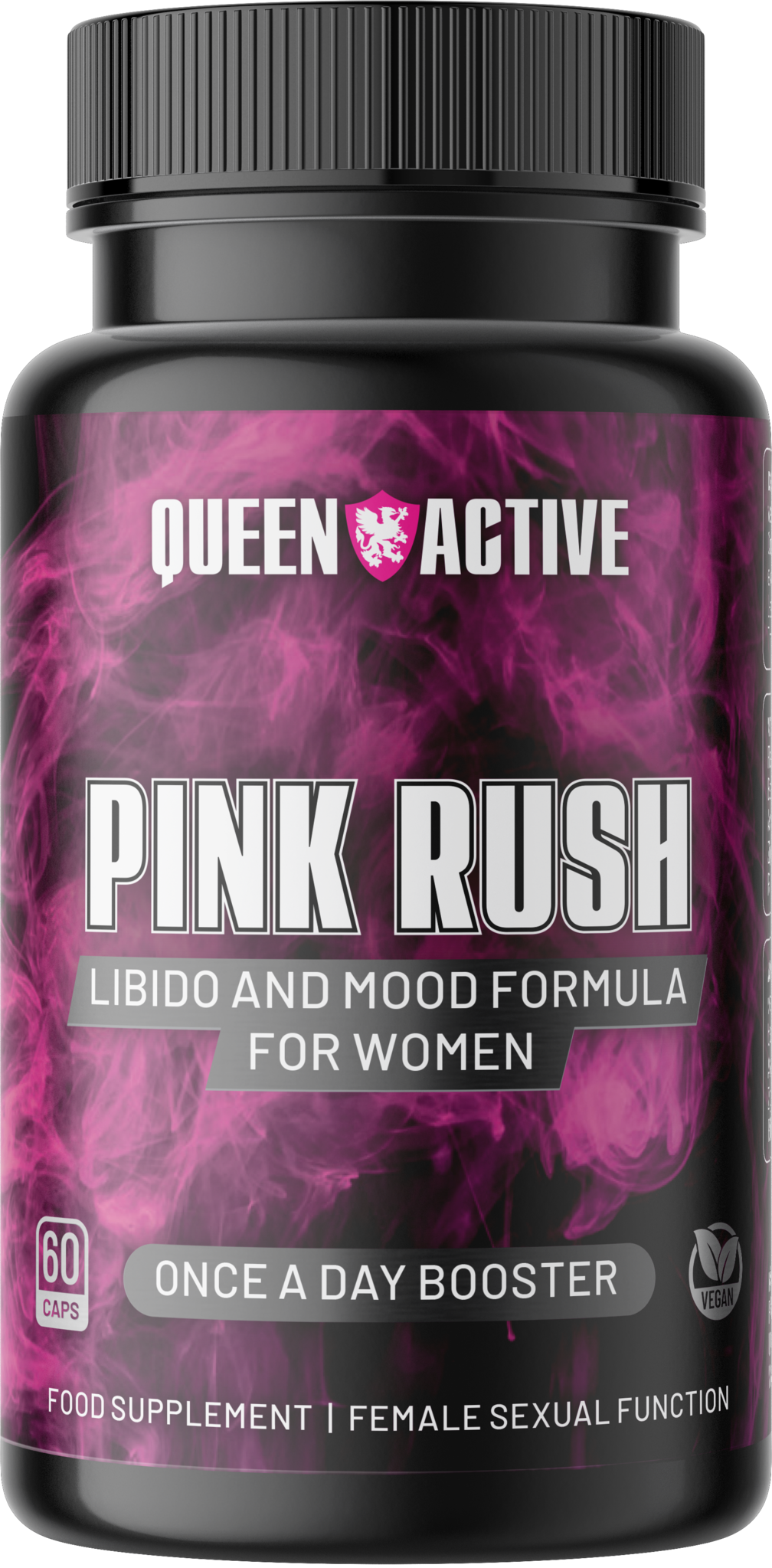 Pink Rush | 60 vegan caps | Libido vrouw | Vrouwelijk Libido ...