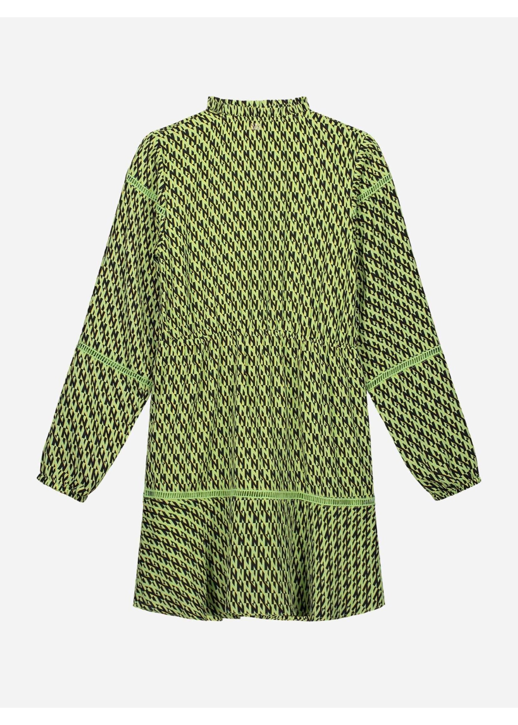 Nik&Nik Nik&Nik Kim Dress Kiwi Green G 5-400 2305 - Villa Rose