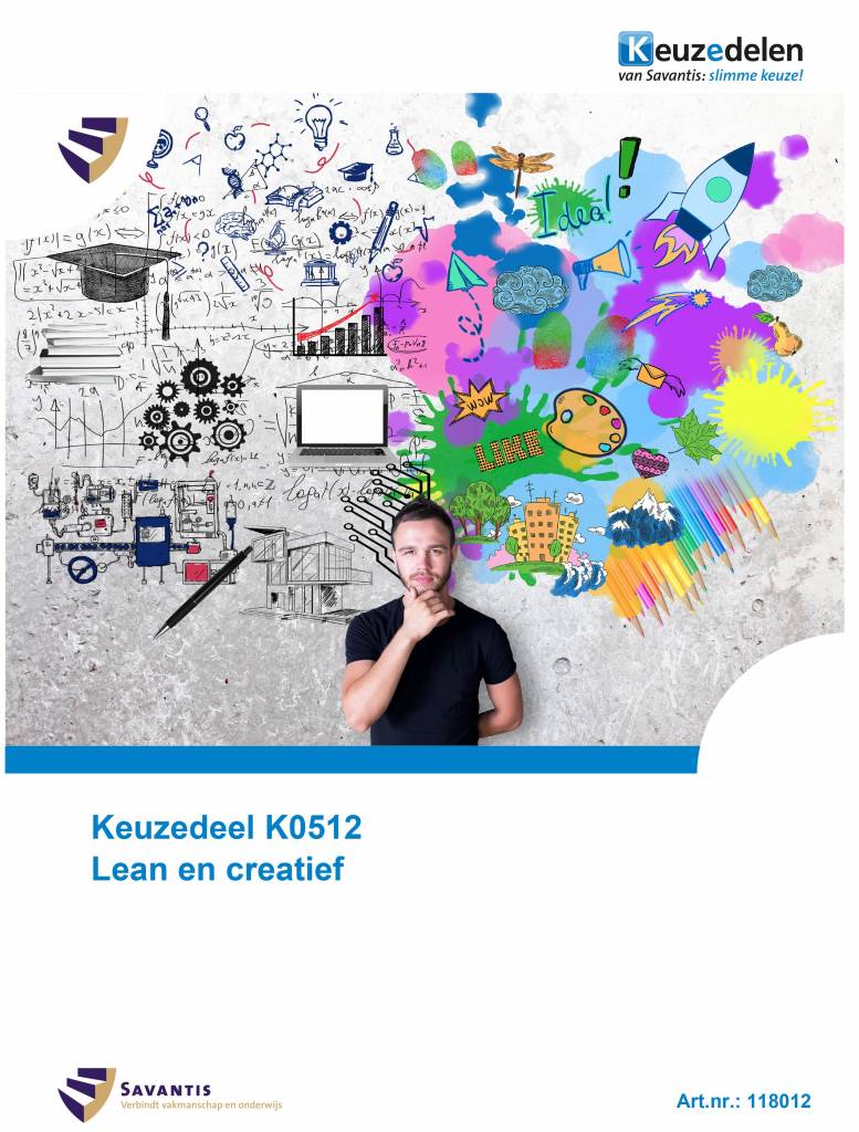 Keuzedeel Lean en creatief | K0512 | Papieren versie | Bestellen - Savantis