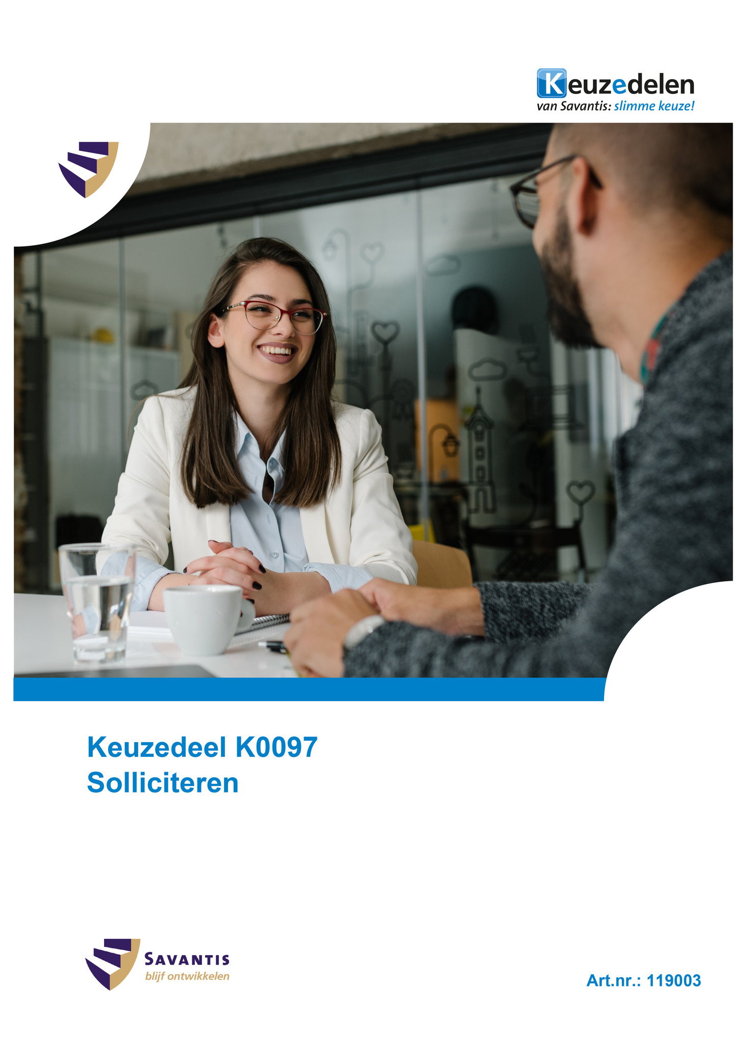 Keuzedeel Solliciteren | K0097 | Papieren versie | Bestellen - Savantis