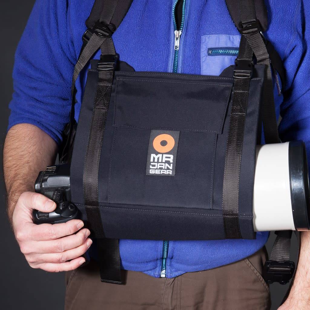 MrJanGear Lens Carrier System - Zwart - Foto Coudenys B.V.