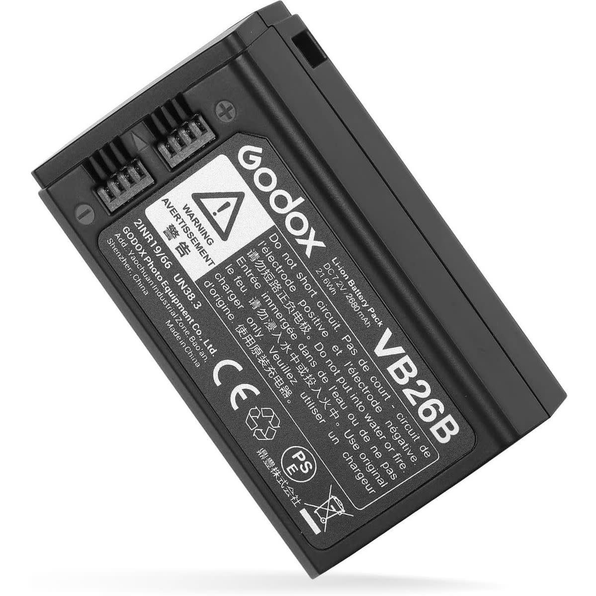 Godox VB26B Accu V1 / V860 III - Foto Coudenys B.V.