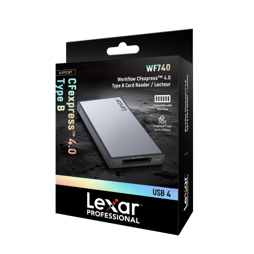 Lexar Workflow PRO Reader CFexpress 4.0 Type B USB 4 - Foto Coudenys B.V.
