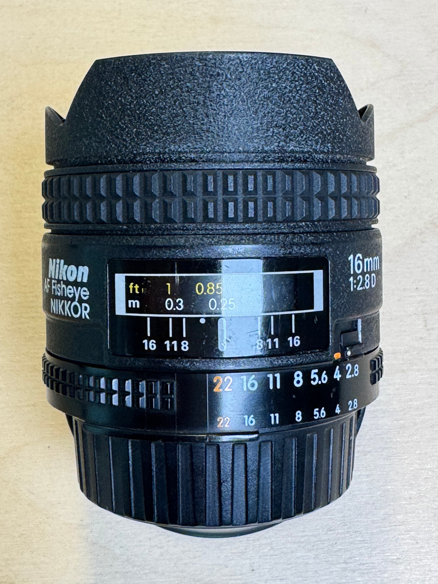 2dehands Nikon 16mm F2.8 Fisheye - Foto Coudenys B.V.
