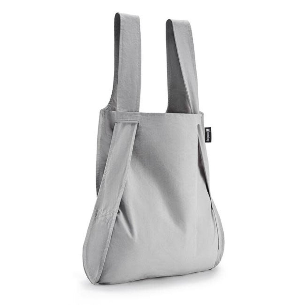 Notabag - opvouw(rug)tas - grijs - Hoge Ramen